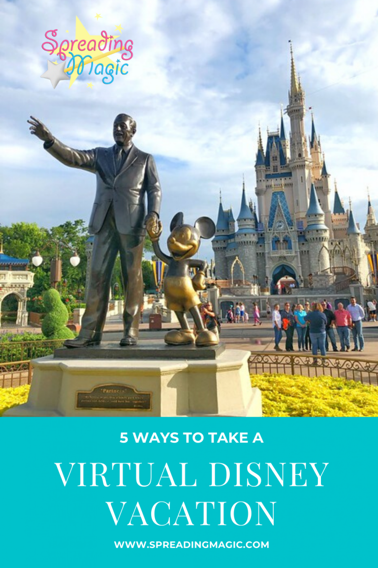 5 Ways to Take a Virtual Disney Vacation from Your Home